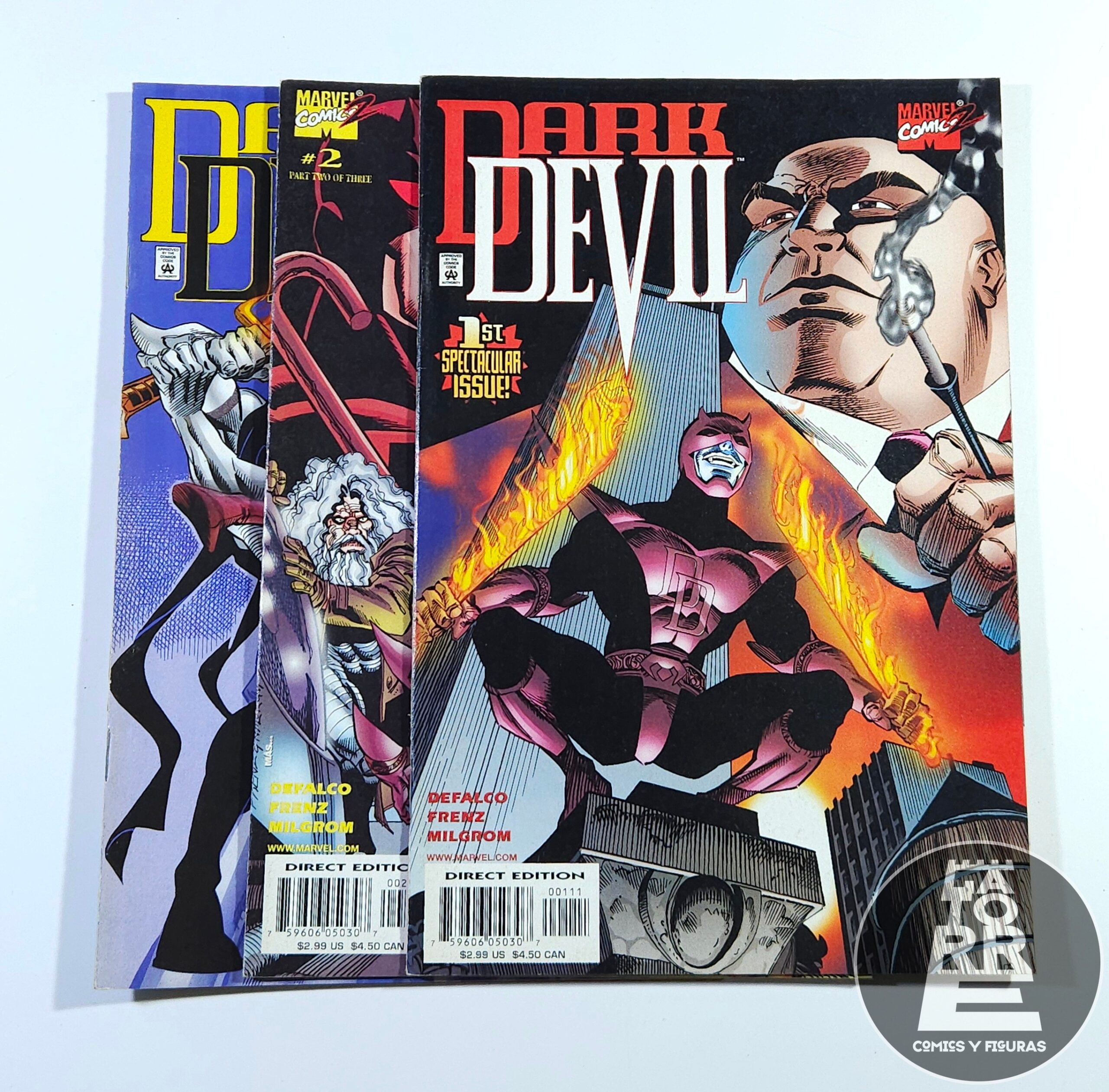 DARK DEVIL – COMPLETO 3 NÚMEROS – MARVEL – INGLÉS – La Torre comics y ...